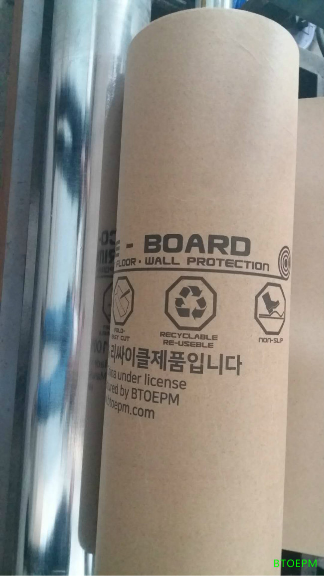 Anti Slip FSC Certified 100inch Construction Flooring Protection Paper