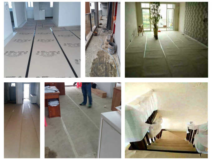 1mm Thick Waterproof Kraft Flooring Protection Paper