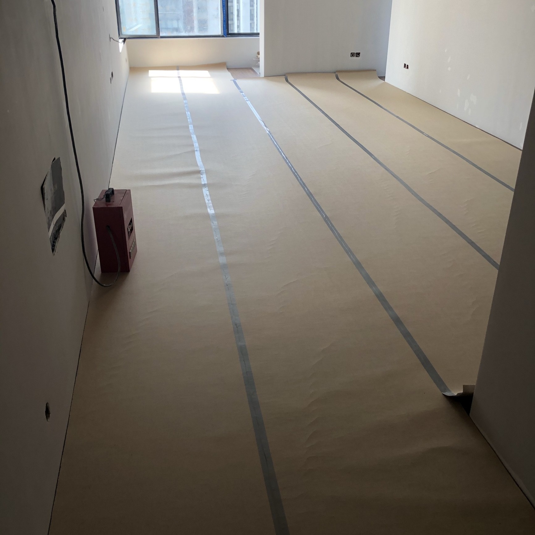 Construction Project Floor Shielding Protection Paper, Heavy-Duty ...